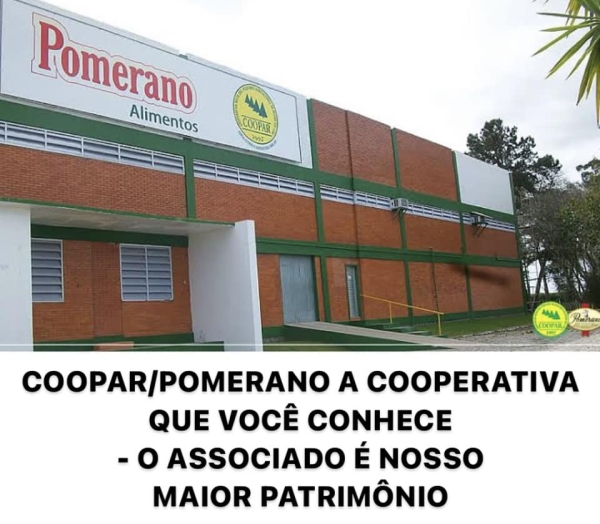 COOPAR/POMERANO A COOPERATIVA QUE VOCÊ CONHECE - O ASSOCIADO É NOSSO ...